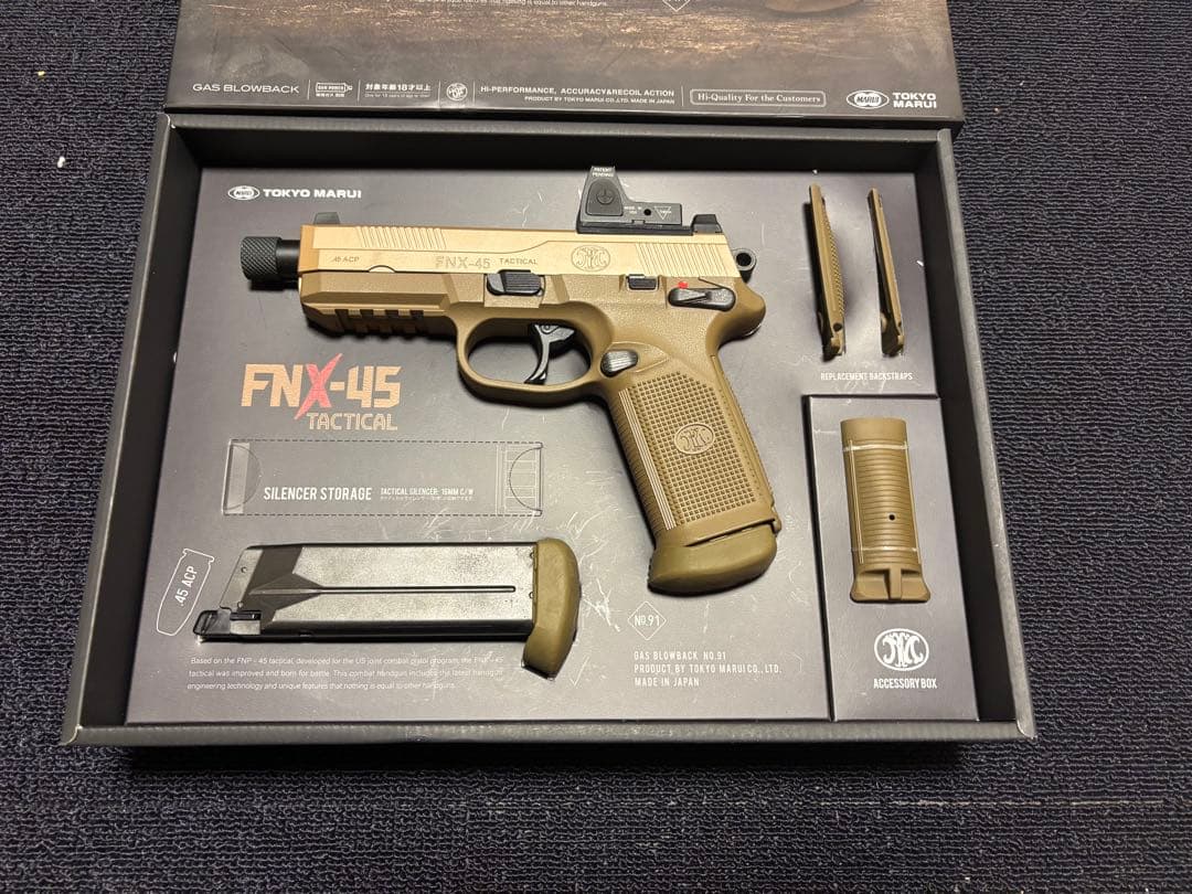 FNX-45 TACTICAL ガスガン 東京マルイ