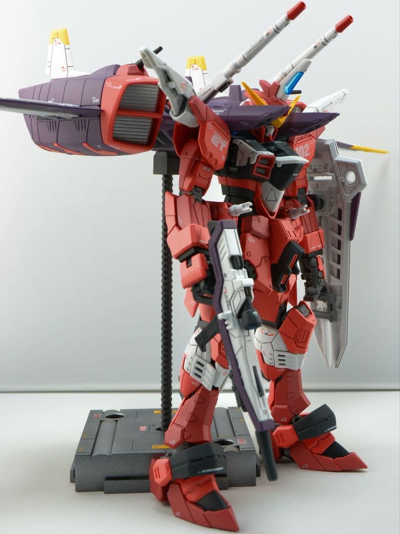 RG ジャスティスガンダム 塗装 完成品 バンダイ ガンプラ 1/144