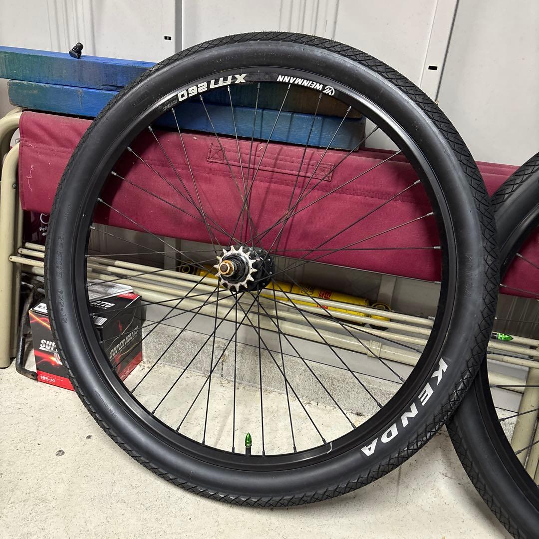 mtb 26インチホイールタイヤセット
