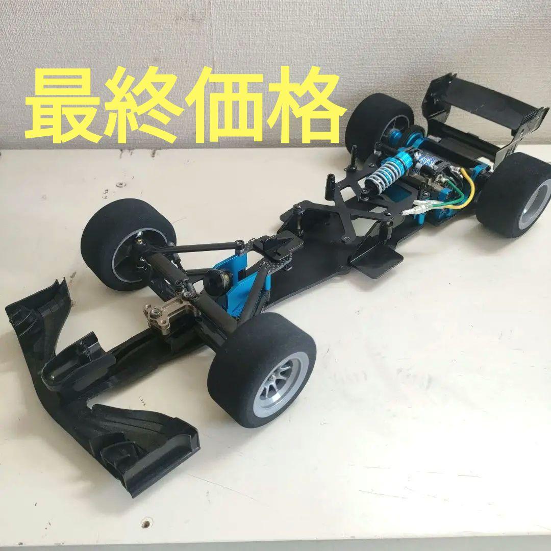 【走行少】タミヤF104シャーシ、オプション多数装備