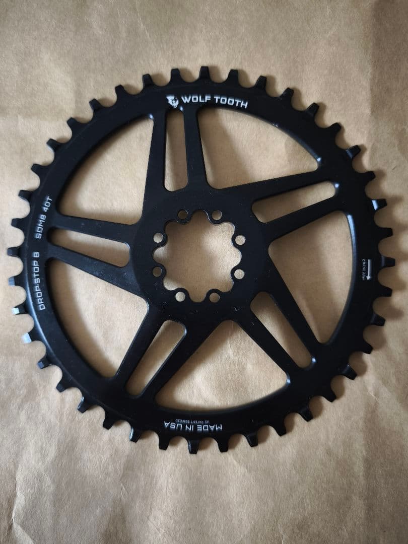 WOLFTOOTH SRAM ダイレクトマウントチェーンリング 40T 美品