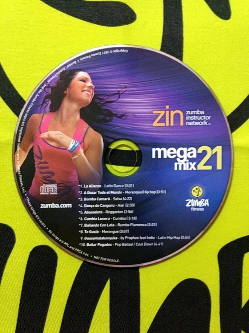 ZUMBA　ズンバ　CD　10枚セット　MEGAMIX21～MEGAMIX30