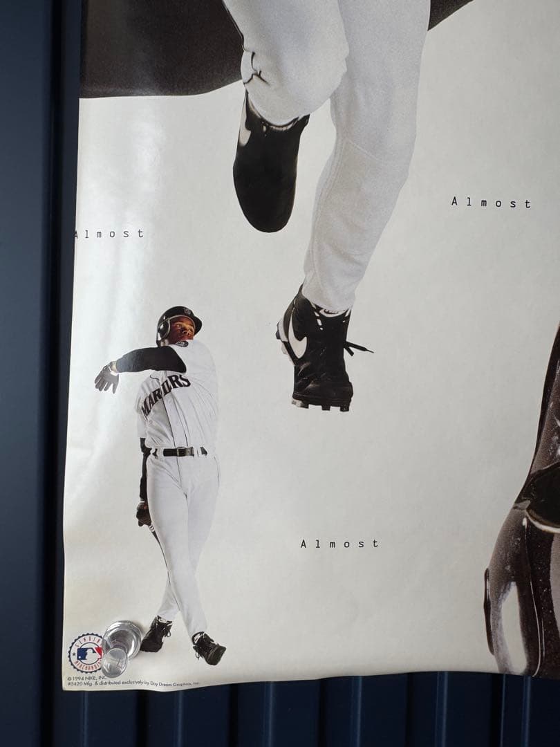 ヴィンテージポスター☆NIKE☆ Ken Griffey Jr.☆貴重未使用品☆