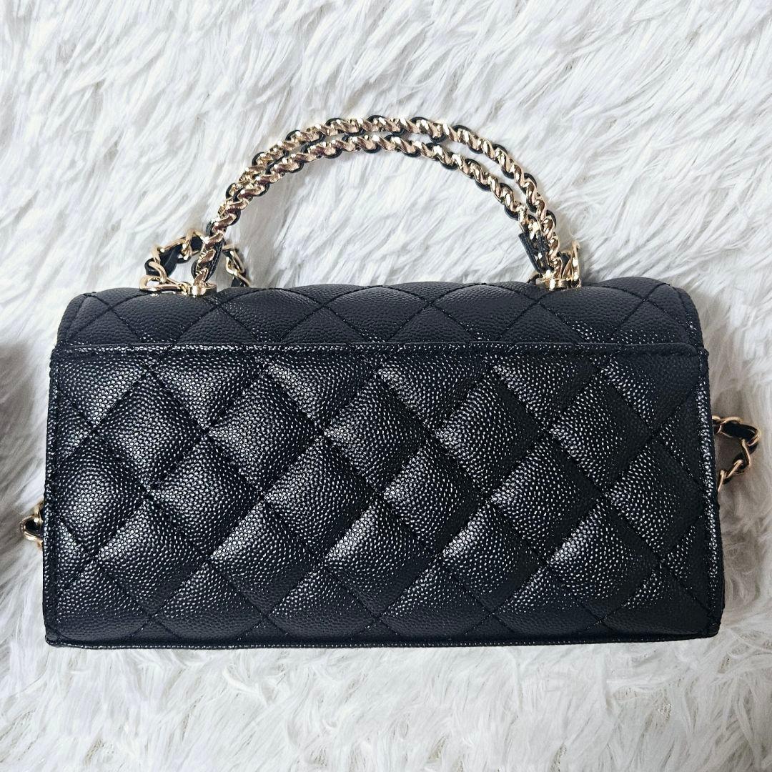 Chanel VIP限定 ノベルティ チェーンショルダーバッグ ブラック
