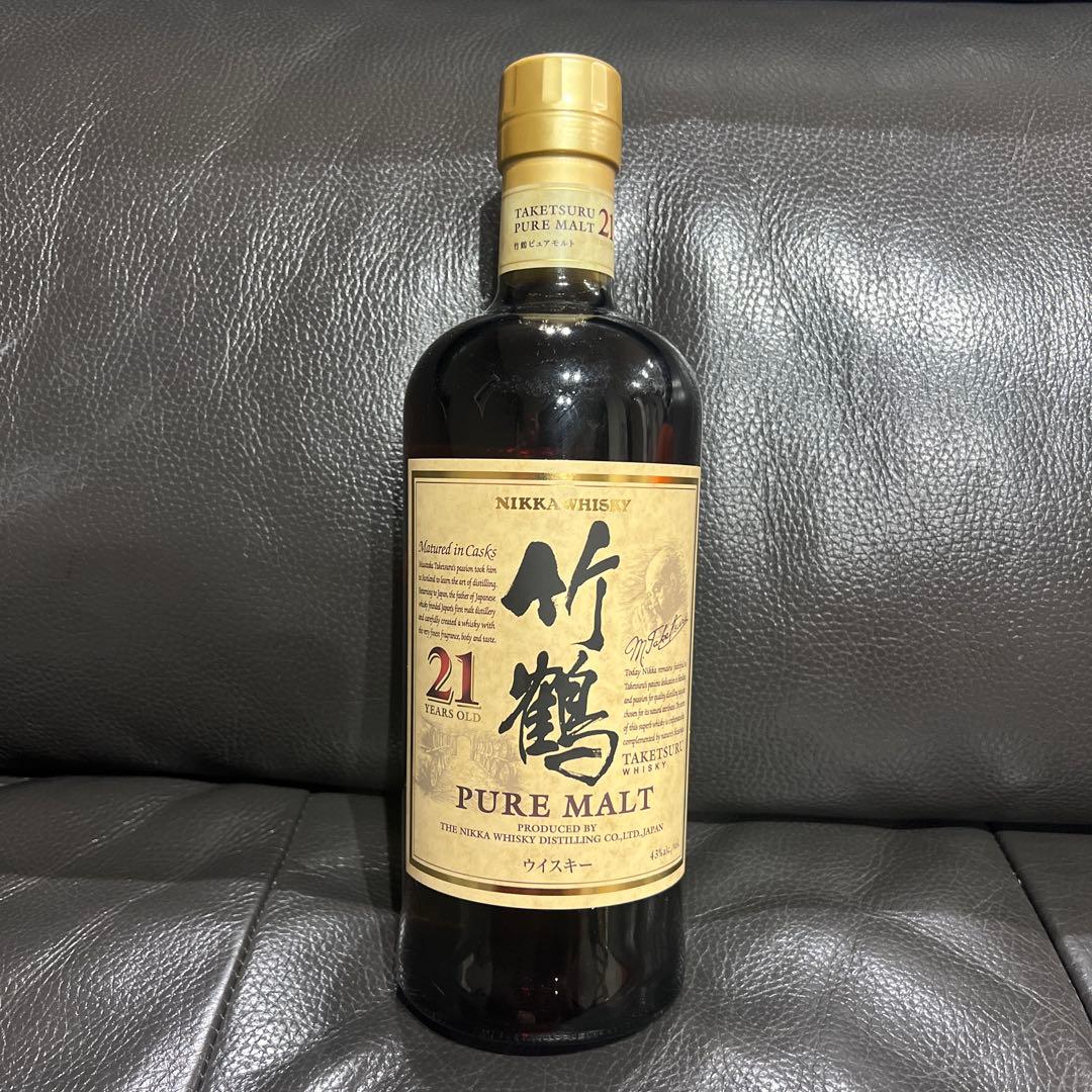 Nikka whisky竹鶴　ウイスキー 21年