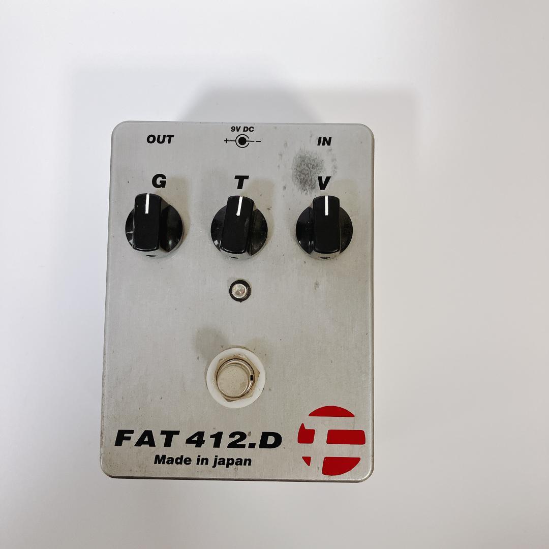FAT 412.D Booster ギターエフェクター　松本孝弘B’z 箱付き