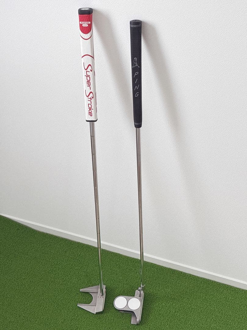 ※明日まで　オデッセイパター2本セット　初代2-ball BLADE /7CS