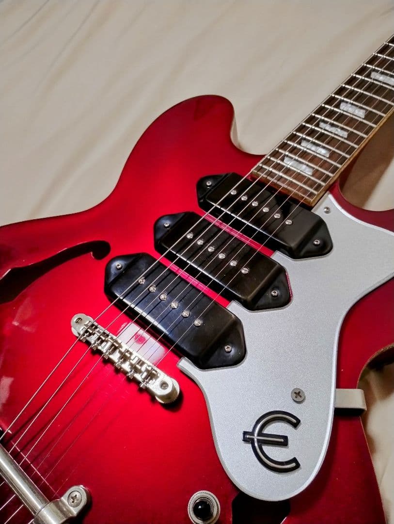 Epiphone Ltd Ed Riviera Custom P93 RP/美品