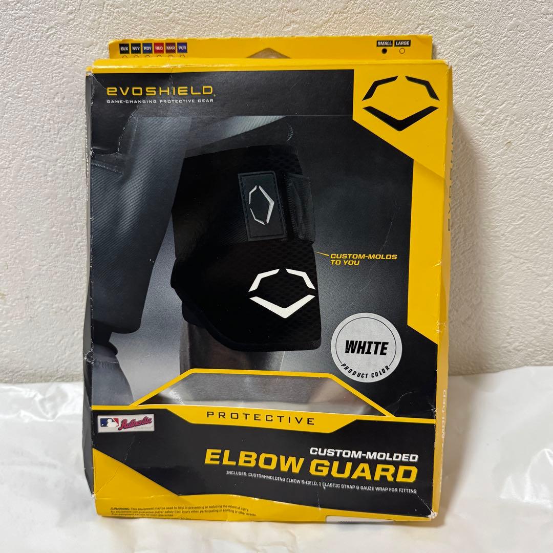 EVOSHIELD SRZ-1 ホワイト Sサイズ エルボガード 防具