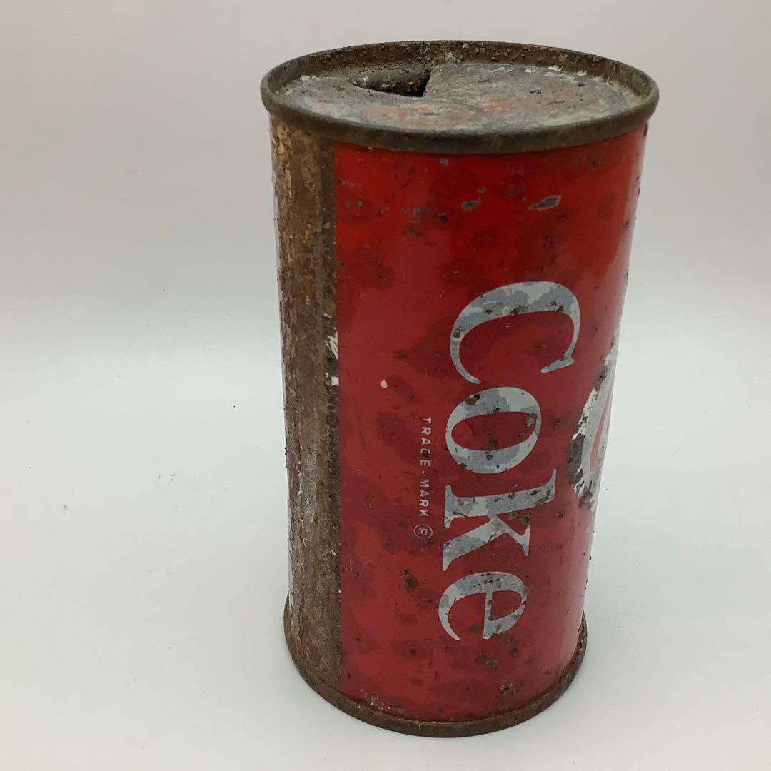 超希少 コカ・コーラ 1960年代 初代 ダイヤ缶 当時物 Coca Cola