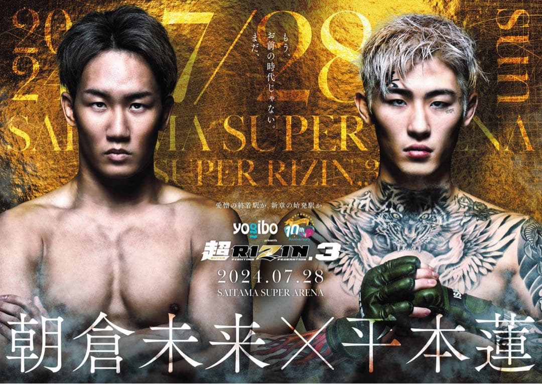 超RIZIN.3 ポスター