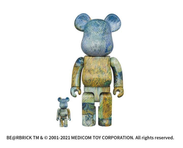 BE@RBRICK Van Gogh 100%&400% ゴッホ ゴッホ展