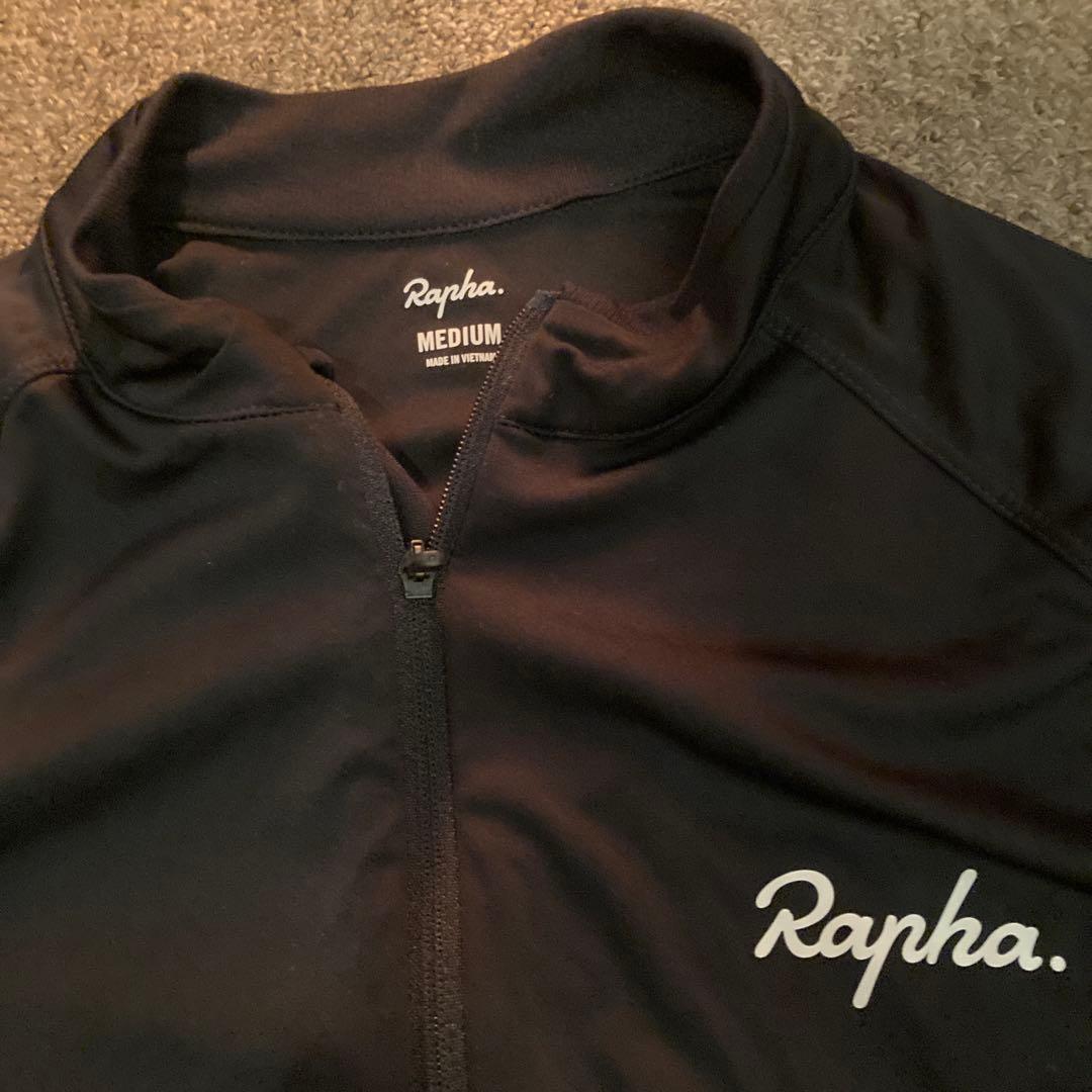 Rapha ブラック サイクルジャージ M