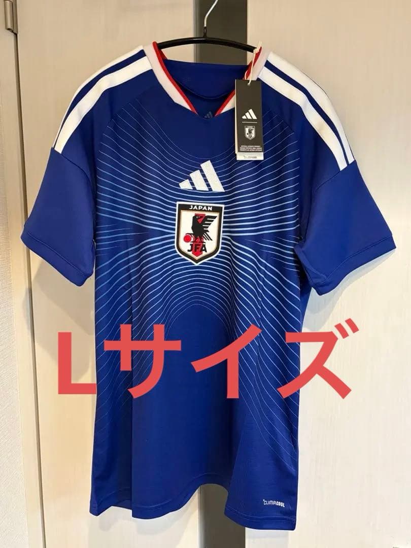 【本日限定値下げ】サッカー日本代表ユニフォーム レプリカ Lサイズ 試着のみ新品