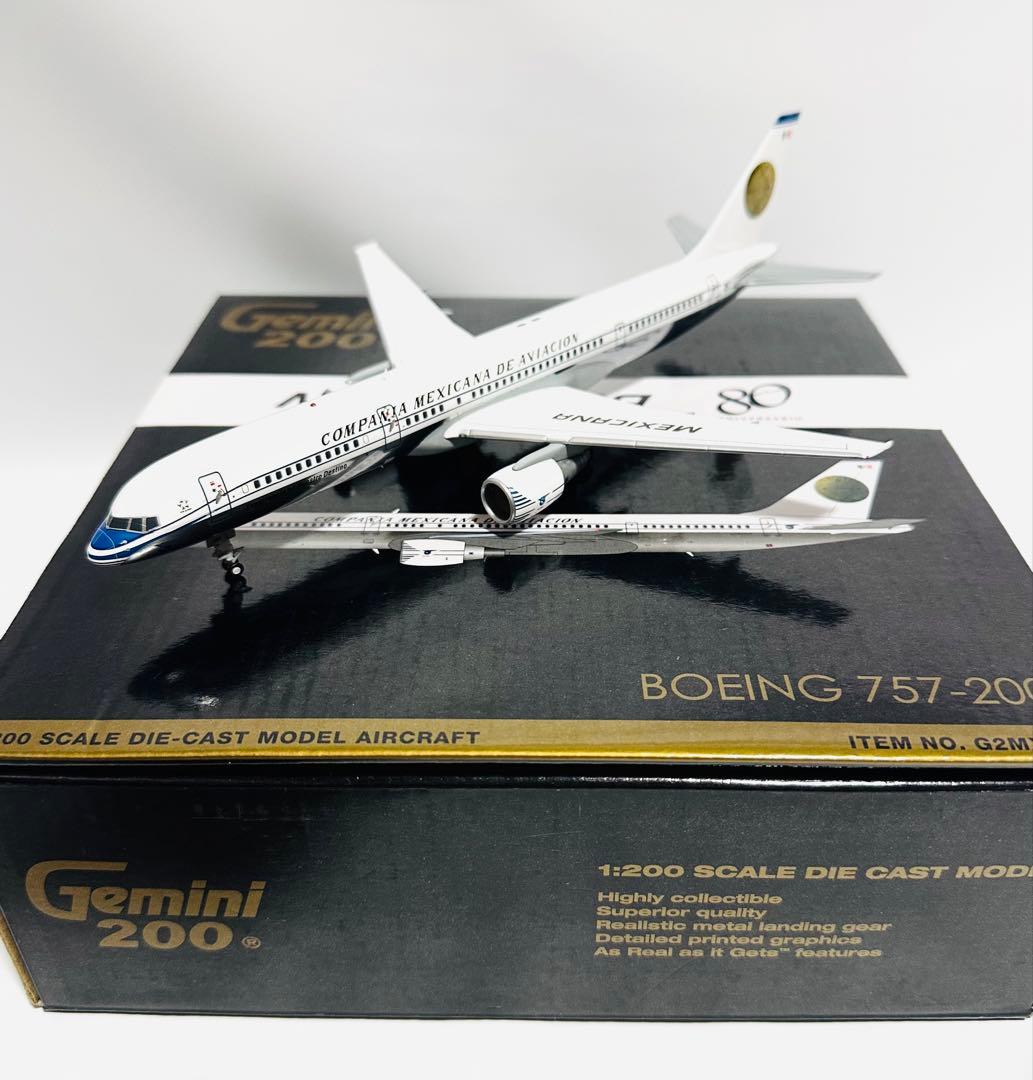 Gemini 1/200 B757-200 Mexicana 80周年記念