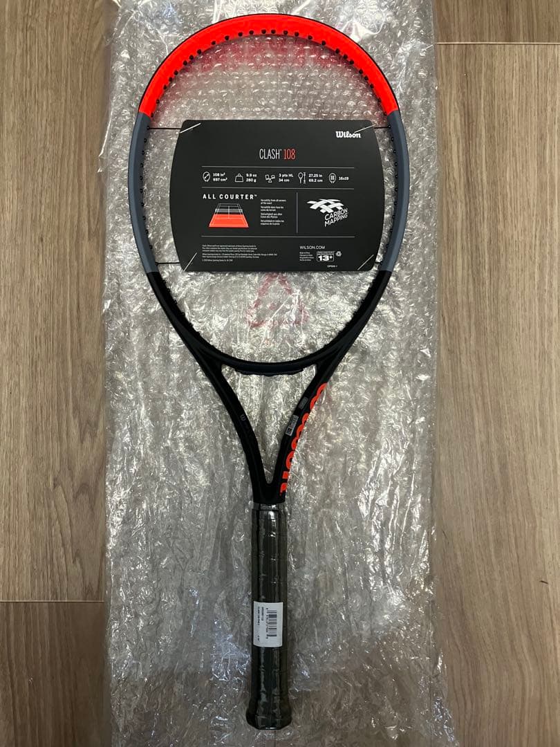 【新品】Wilson CLASH 108 テニスラケット