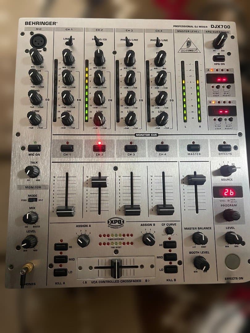 DJ機材 Behringer djx700 mixer