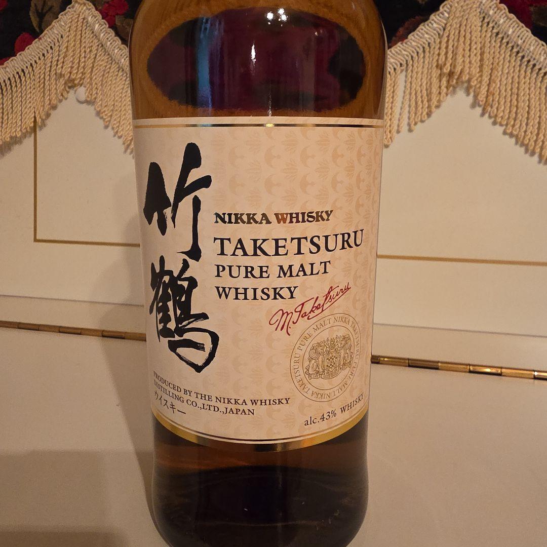 <新品>入手困難 NIKKA 竹鶴 PURE MALT(最安値) 8500円 !