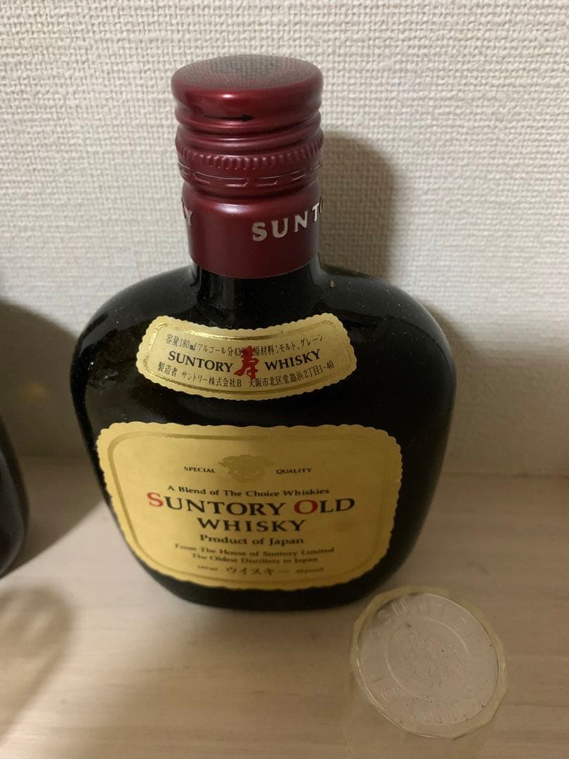 SUNTORY OLD WHISKY 寿　年代物　箱付き
