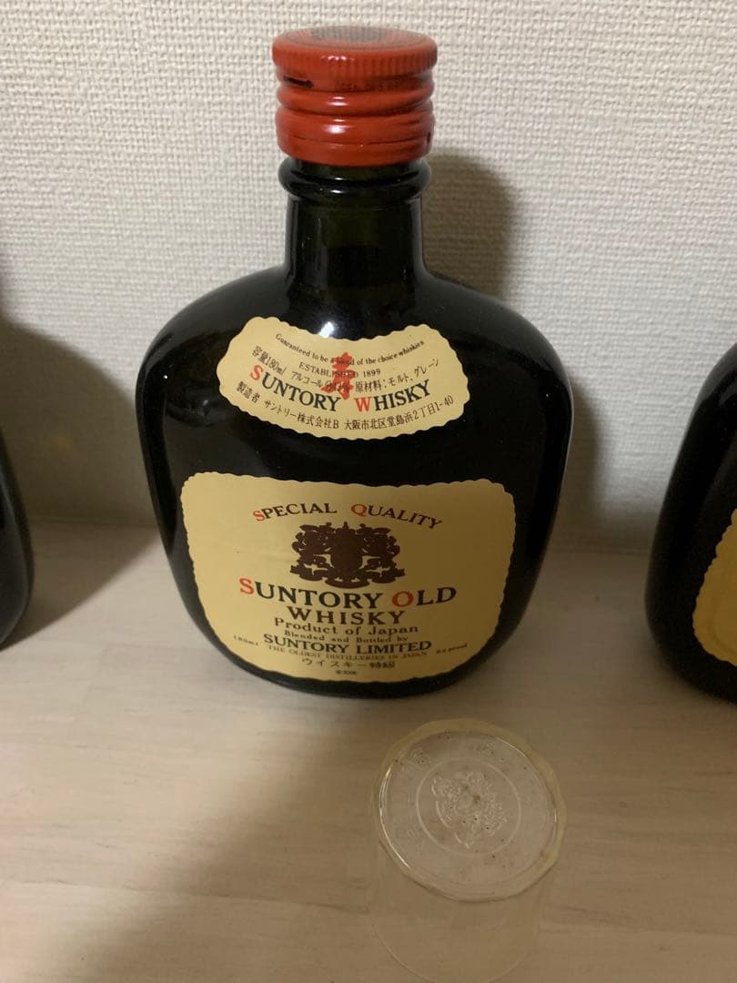 SUNTORY OLD WHISKY 寿　年代物　箱付き