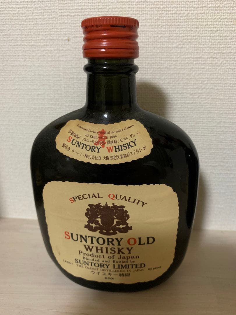 SUNTORY OLD WHISKY 寿　年代物　箱付き