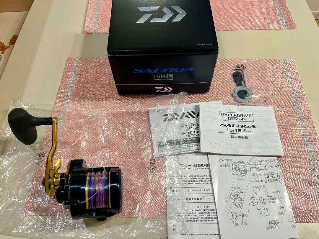 DAIWA 22 SALTIGA 15HL 左ハンドル