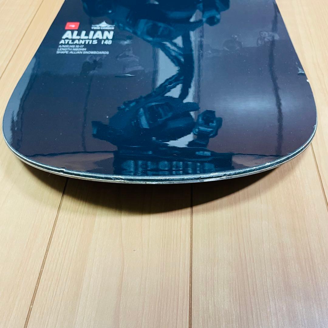 ALLIAN ATLANTIS 148 スノーボード union ビンディング付