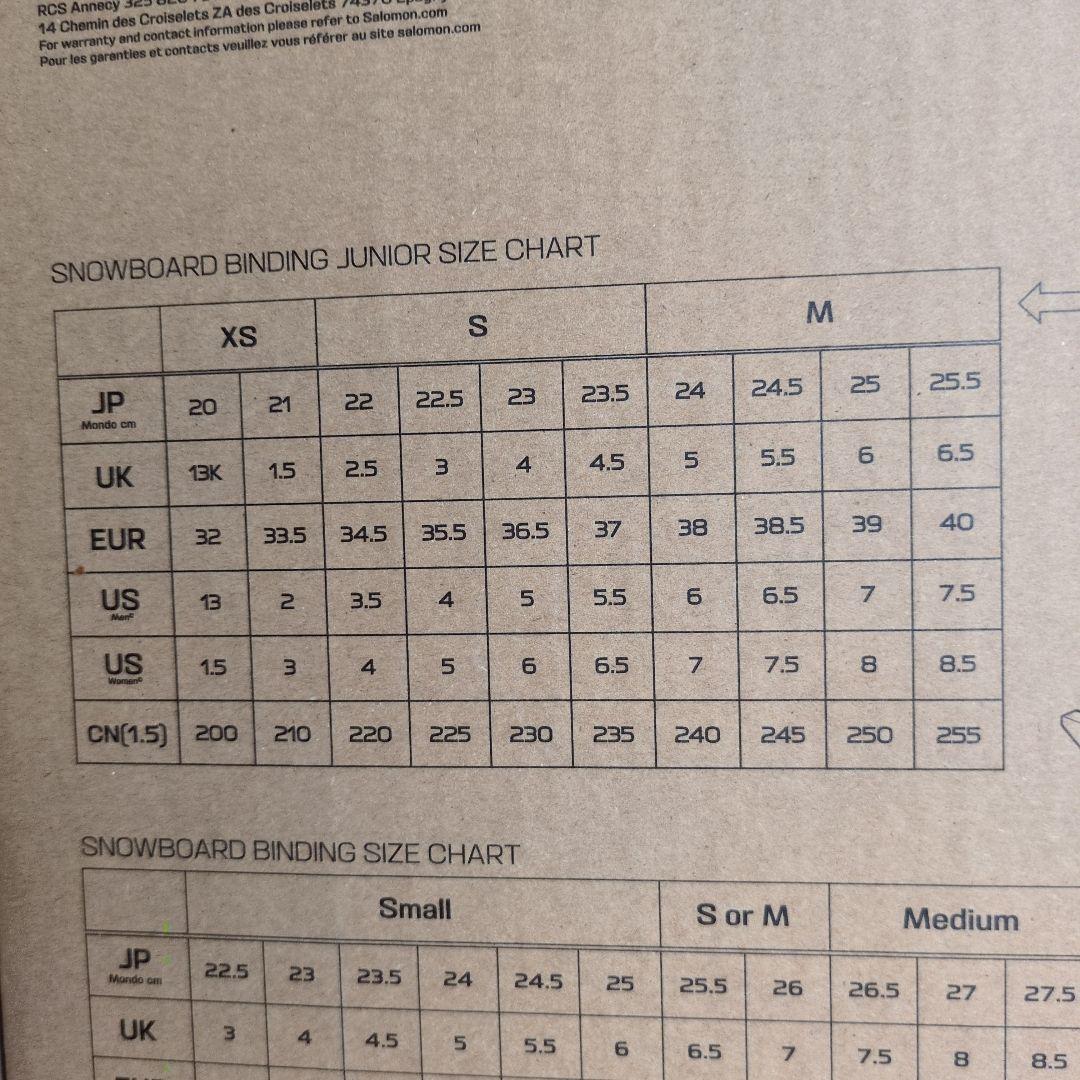 SALOMON The Future スノーボードビンディング　ジュニア