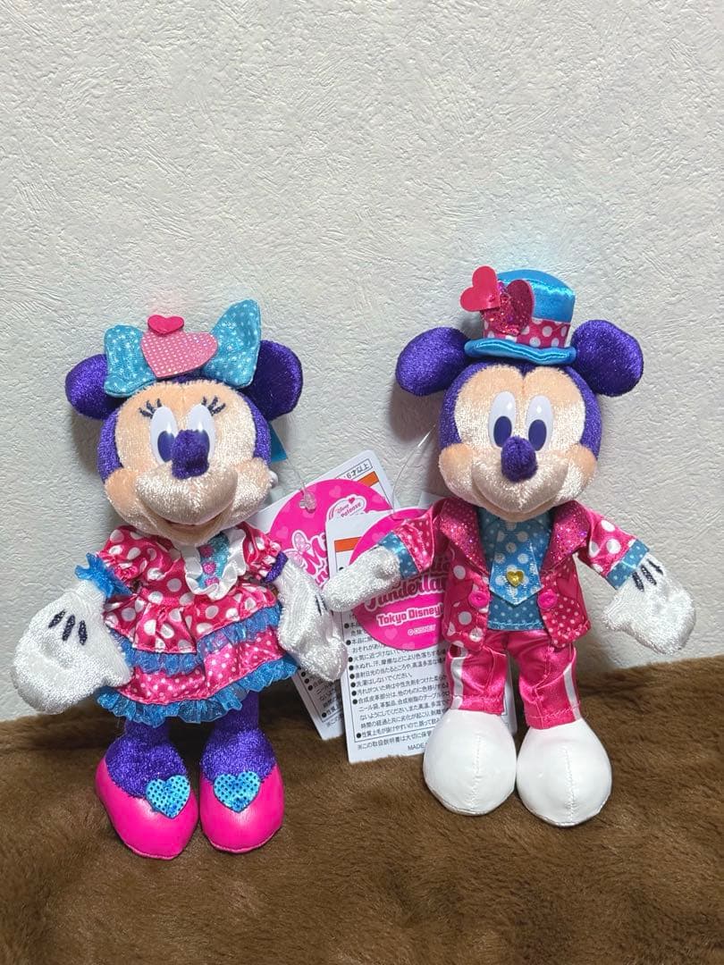 ミニー ファンダーランド パルパルーザ ぬいぐるみバッジ ディズニーランド