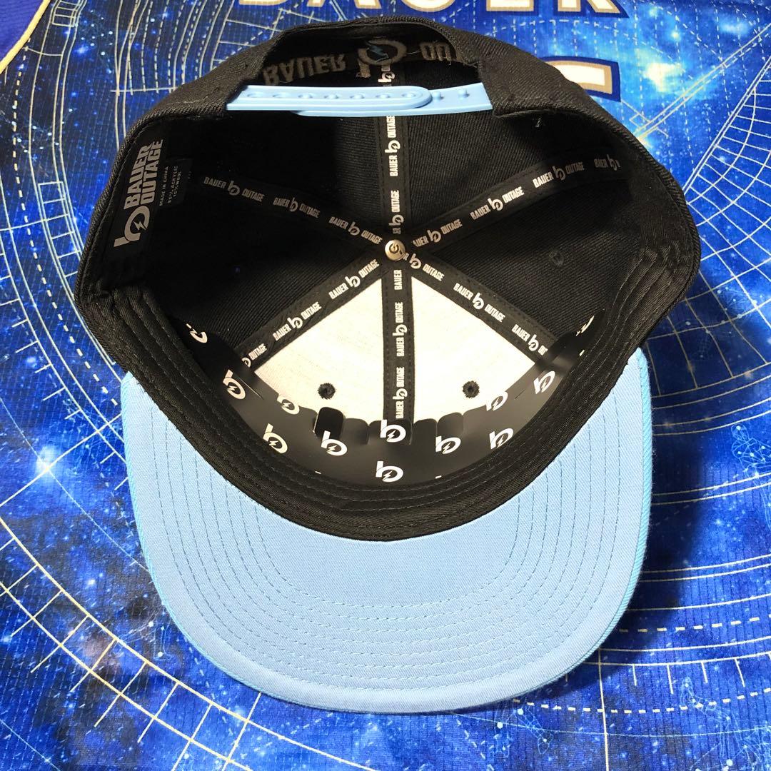 横浜DeNAベイスターズ　バウアー　BAUER OUTAGE　キャップ　ブルー