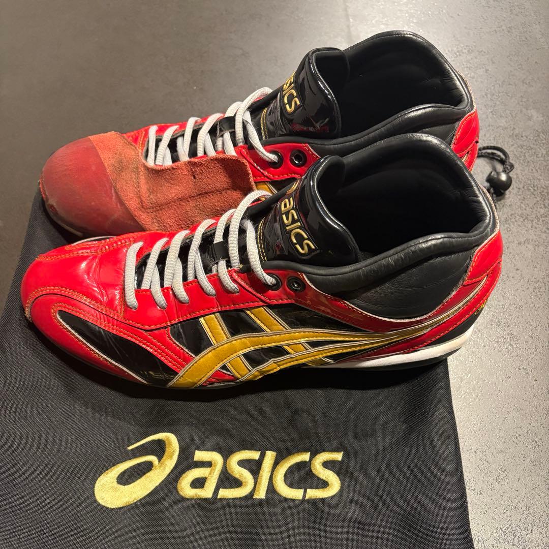 asics 野球スパイク　オーダー　専用袋付き