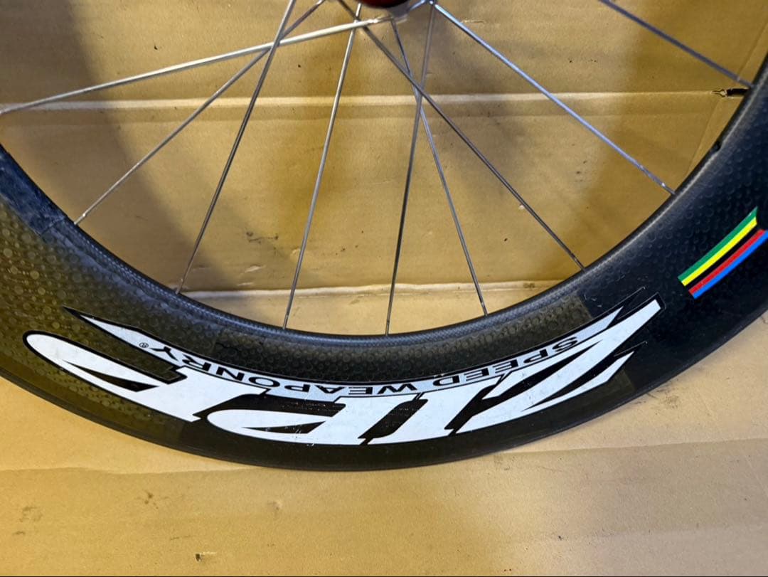 ZIPP1080 カーボンホイール リアホイール シマノフリー チューブラー
