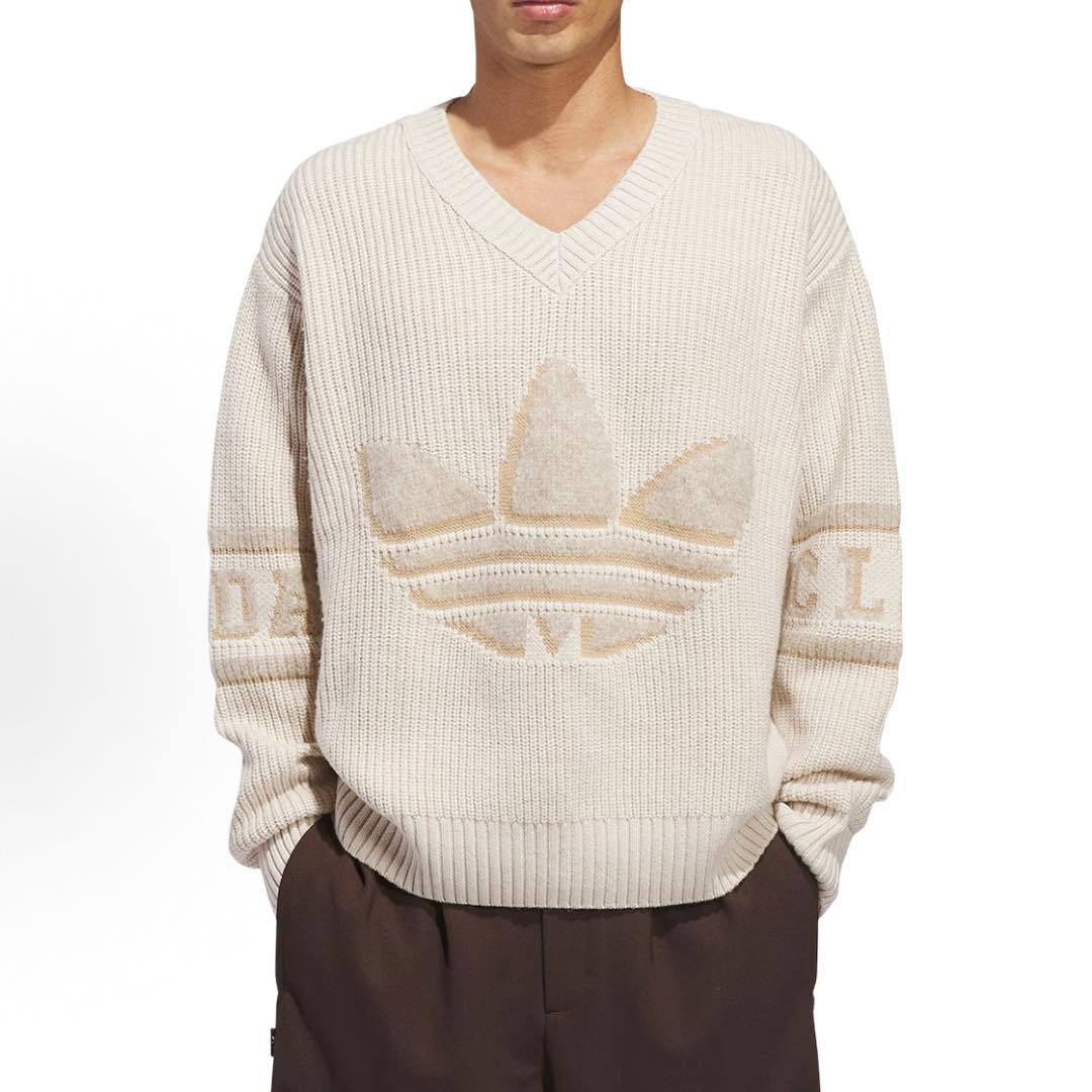 新品2XL Adidas CLOT BY EDISON長袖ニット IK2975