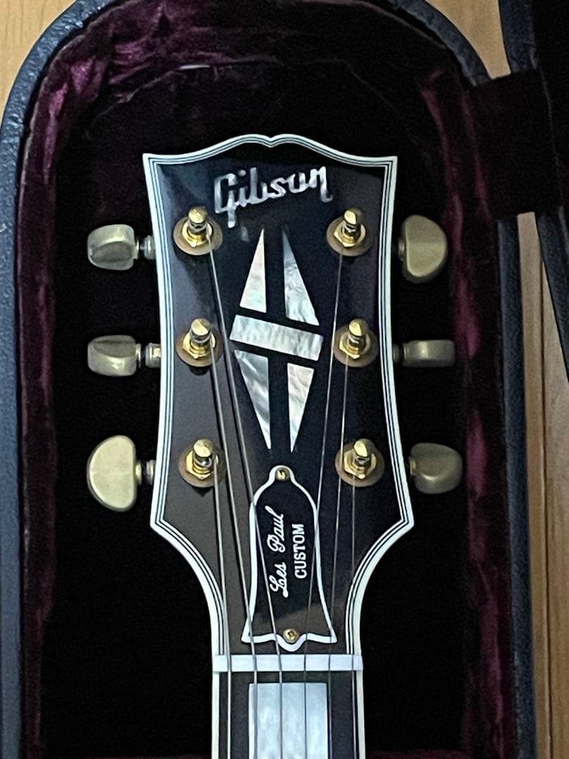 Gibson Les Paul Custom インディゴブルー　キルトトップ