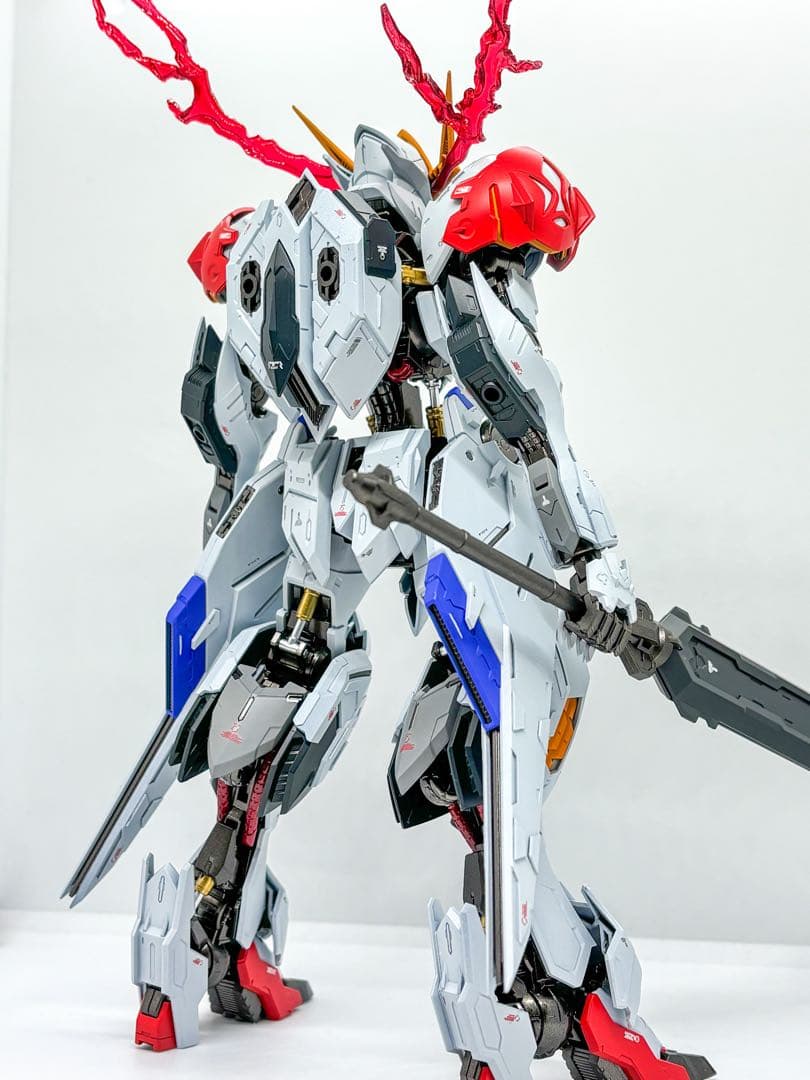 MG ガンダムバルバトスルプス　リミッター解除　塗装済み完成品　ガンプラ