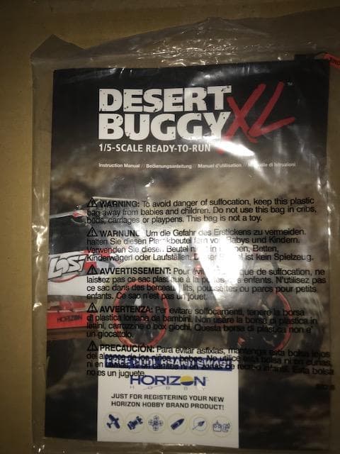 1/5 Desert Buggy XL losi ロッシデザートバギーXL