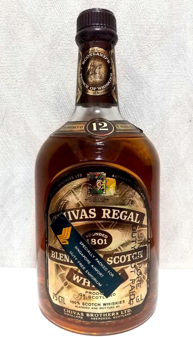 CHIVAS REGAL 12年 スコッチウイスキー　古酒　シーバスリーガル