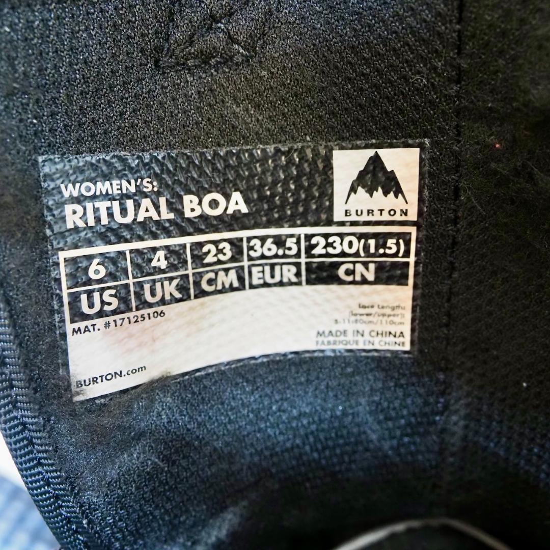 BURTON RITUAL BOA 23.0 レディース　バートン　リチュアル