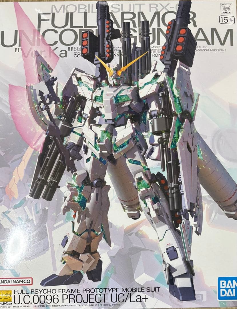ス*ハ様 MG1/100 RX-0 フルアーマーユニコーンガンダム［Ver.Ka