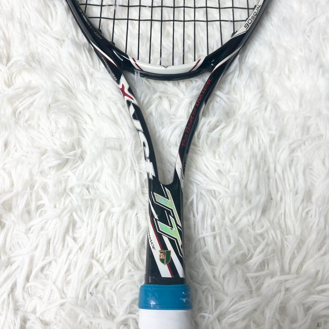 【美品】ミズノ XYST TT 0U ソフトテニス ラケット MIZUNO 前衛