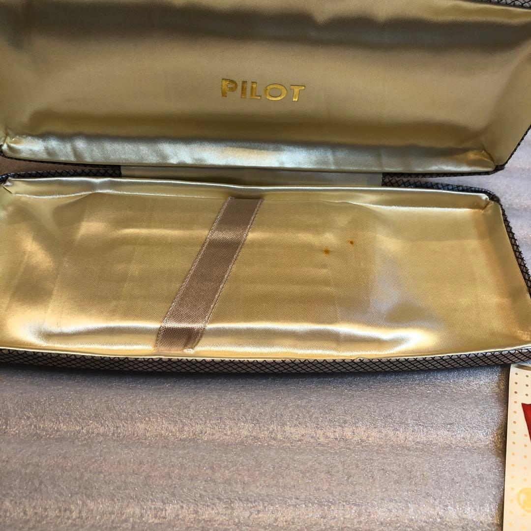 PILOT万年筆カスタム　18金ペン先　スターリングシルバー　1979年