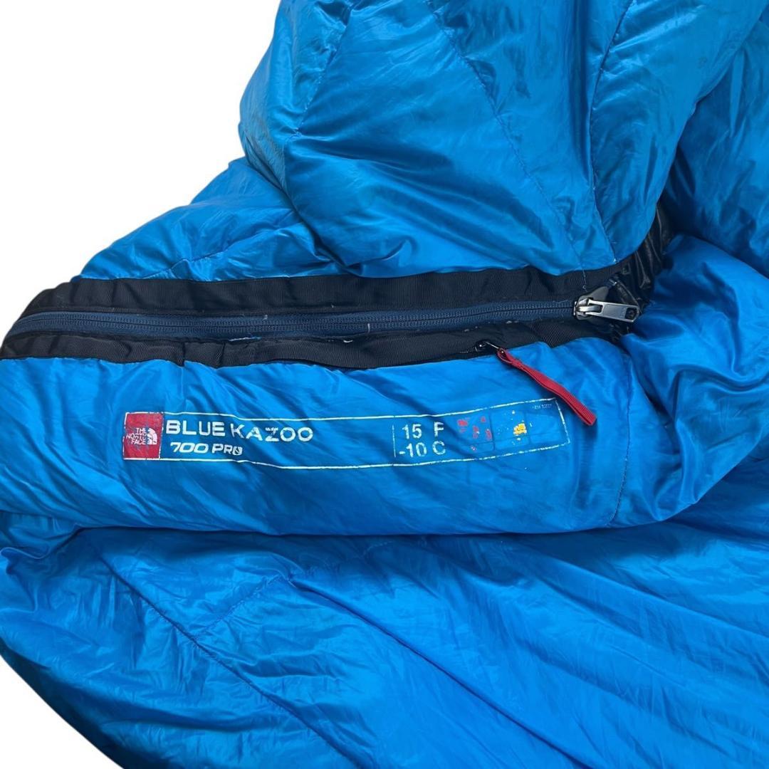 名作シュラフ THE NORTH FACE Blue Kazoo 700 Pro