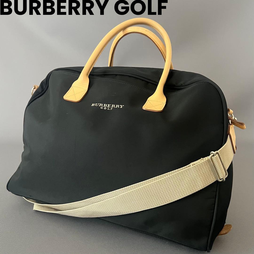 Burberry GOLF バーバリーゴルフ　ボストンバッグ　2way ナイロン