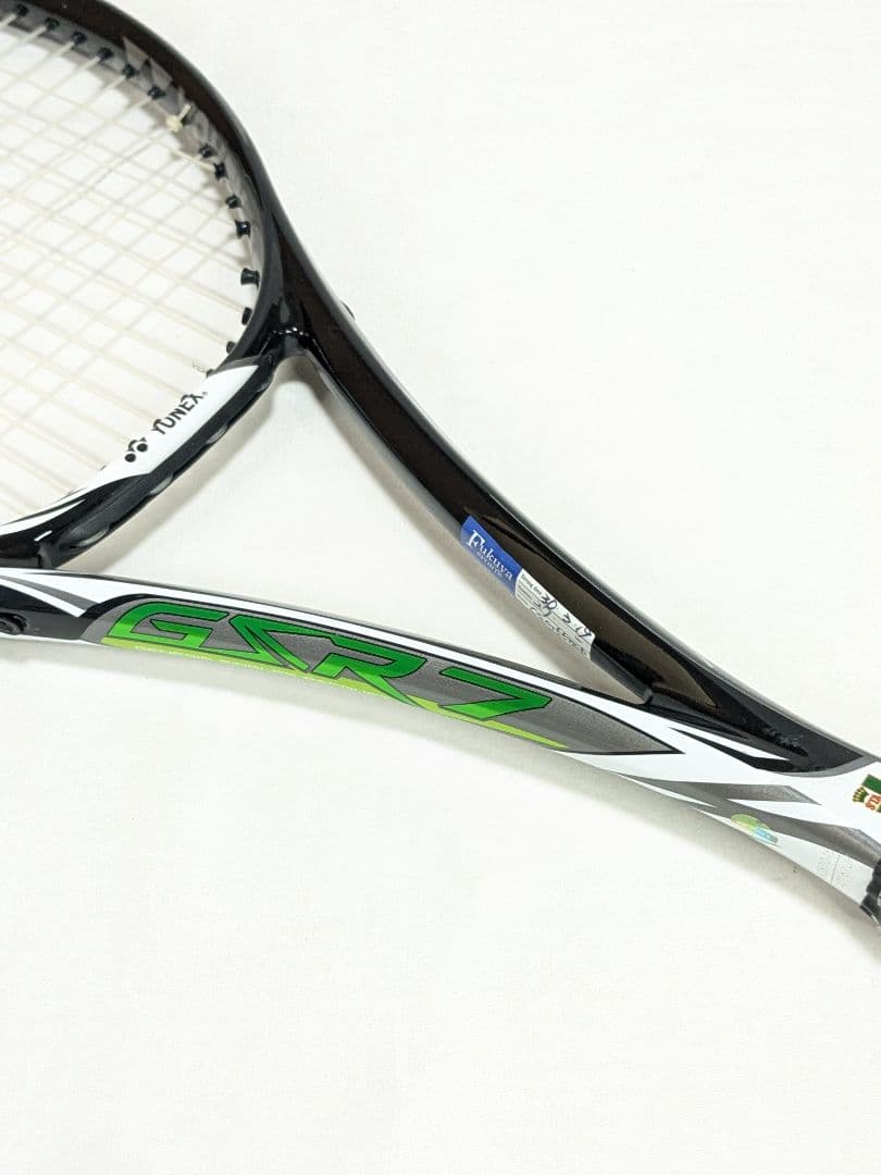 YONEX ソフトテニスラケット GSR7 ブラック/グリーン UL1