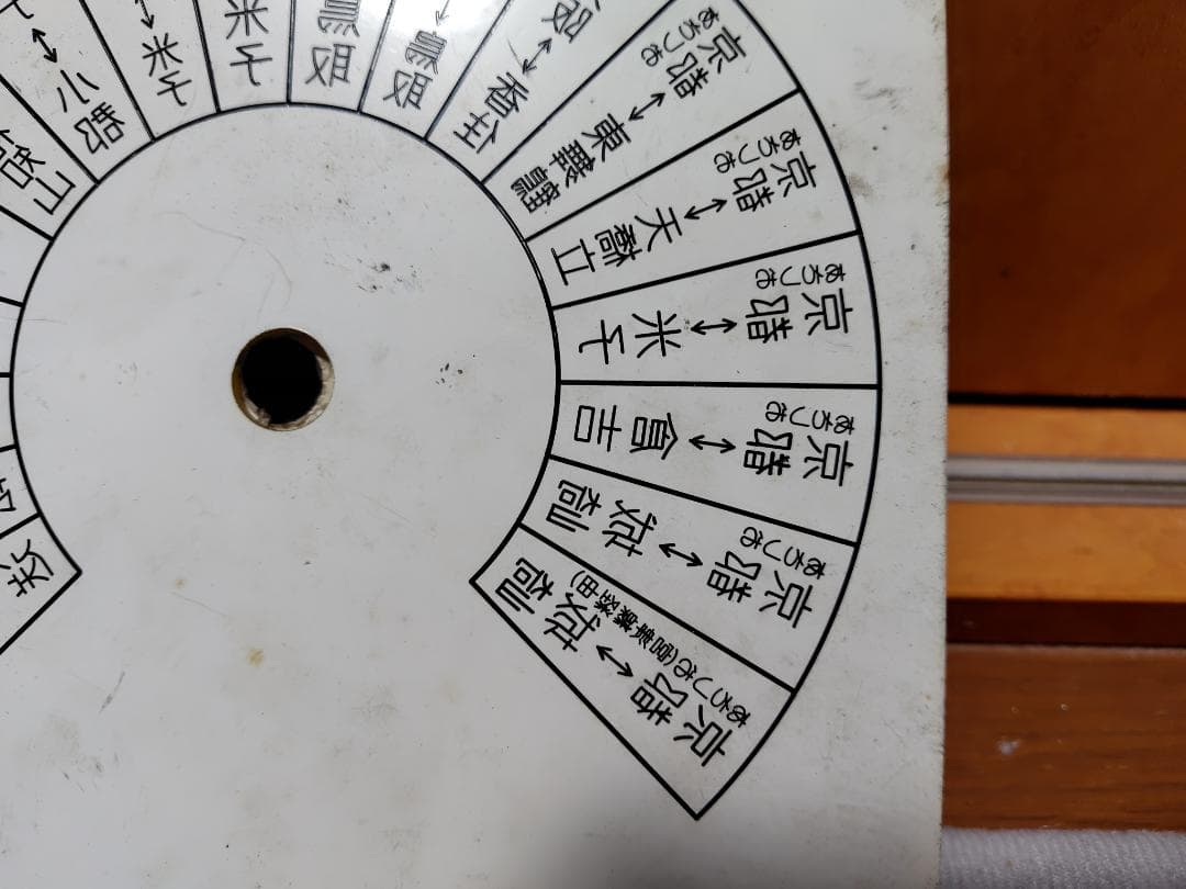 キハ181系　指令器対照表