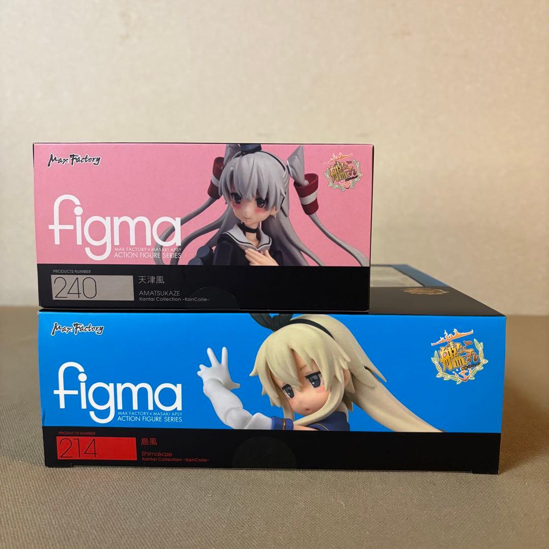 未開封 figma 艦これ 214 島風/240 天津風 2セット