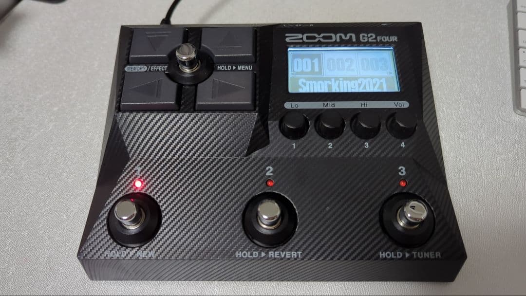 ZOOM G2 FOUR マルチエフェクター・AC・取説