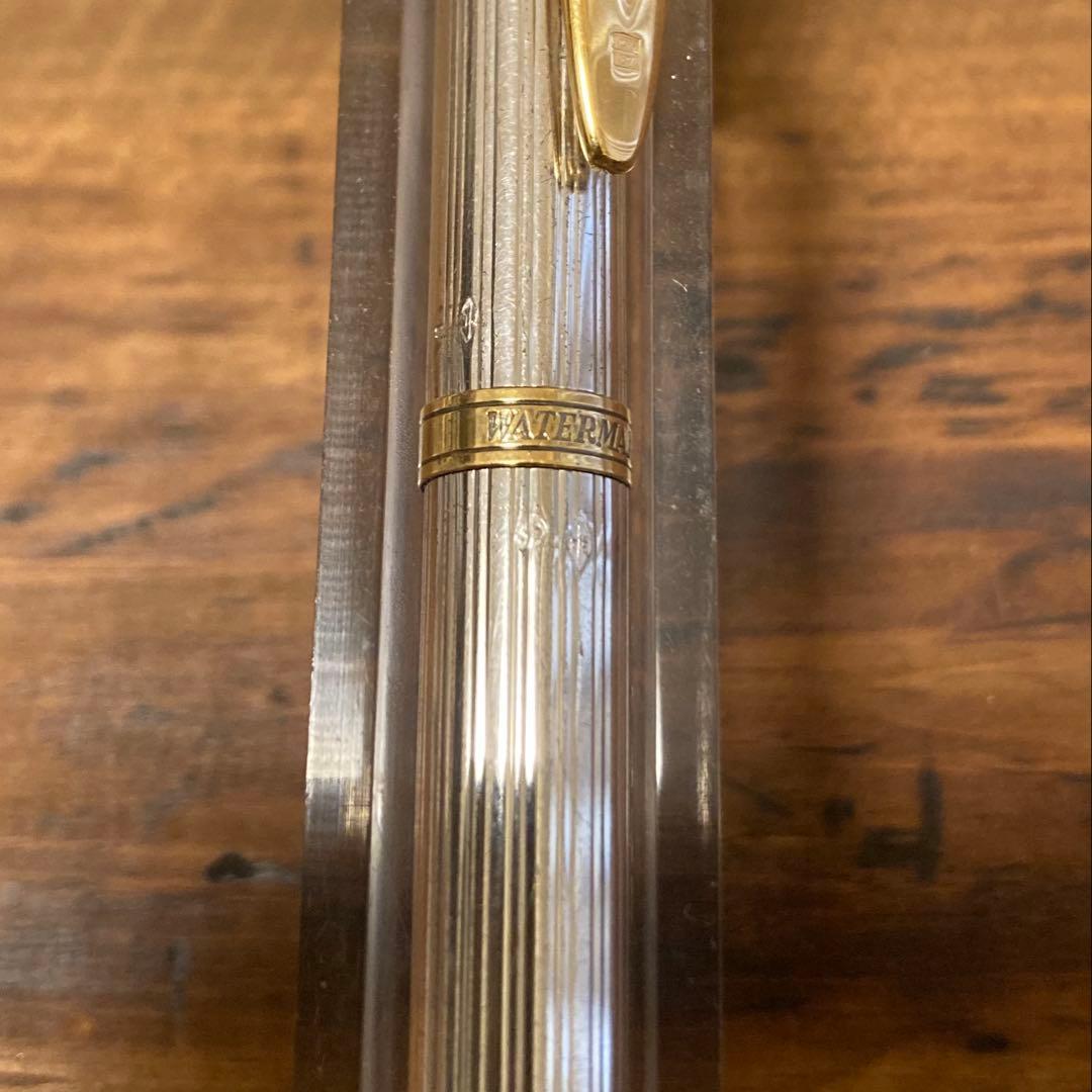 WATERMAN ウォーターマン ジェントルマン 100 64 純銀 ボールペン