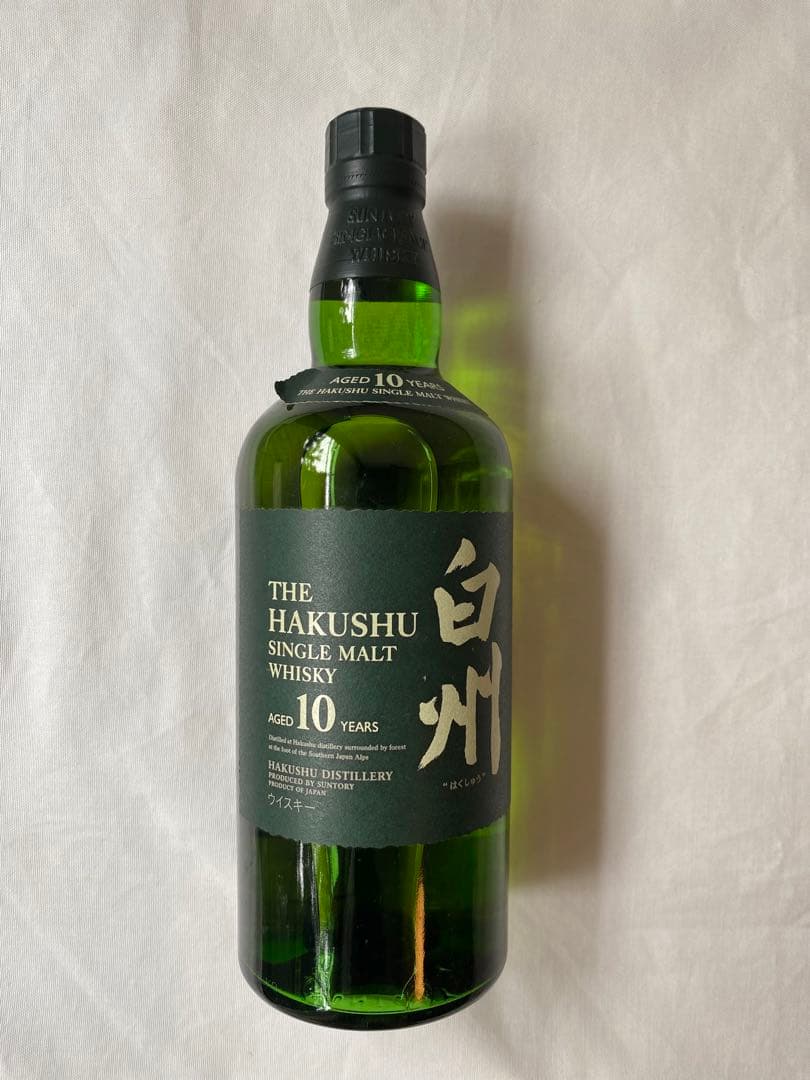 未開栓 サントリー 白州 10年 シングルモルトウイスキー 700ml 40％