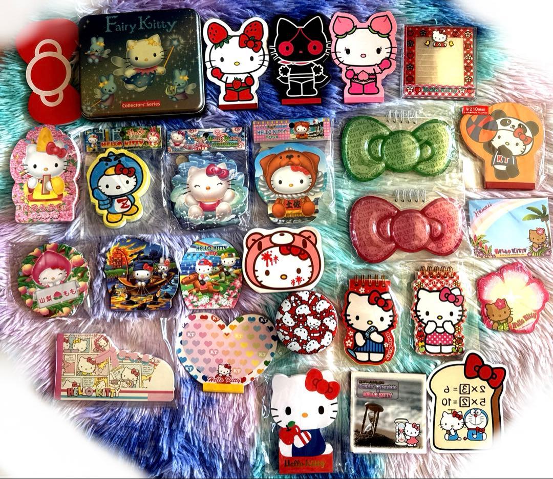 Hello Kitty≡'・'≡ྀི メモ帳 大量まとめ売り